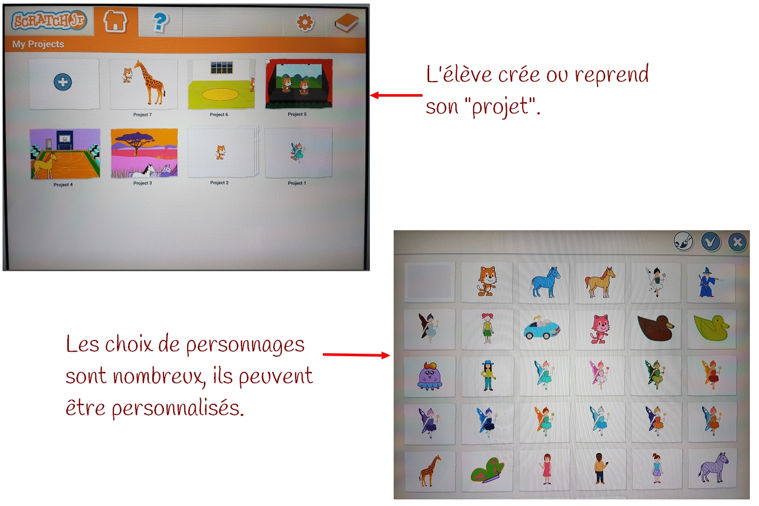Coder avec Scratch Junior